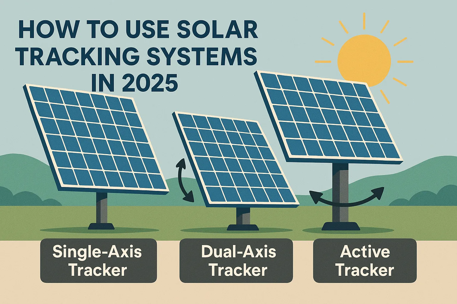 How to use Solar Tracking Systems in 2025 - Solar Warehouse Pte Ltd
