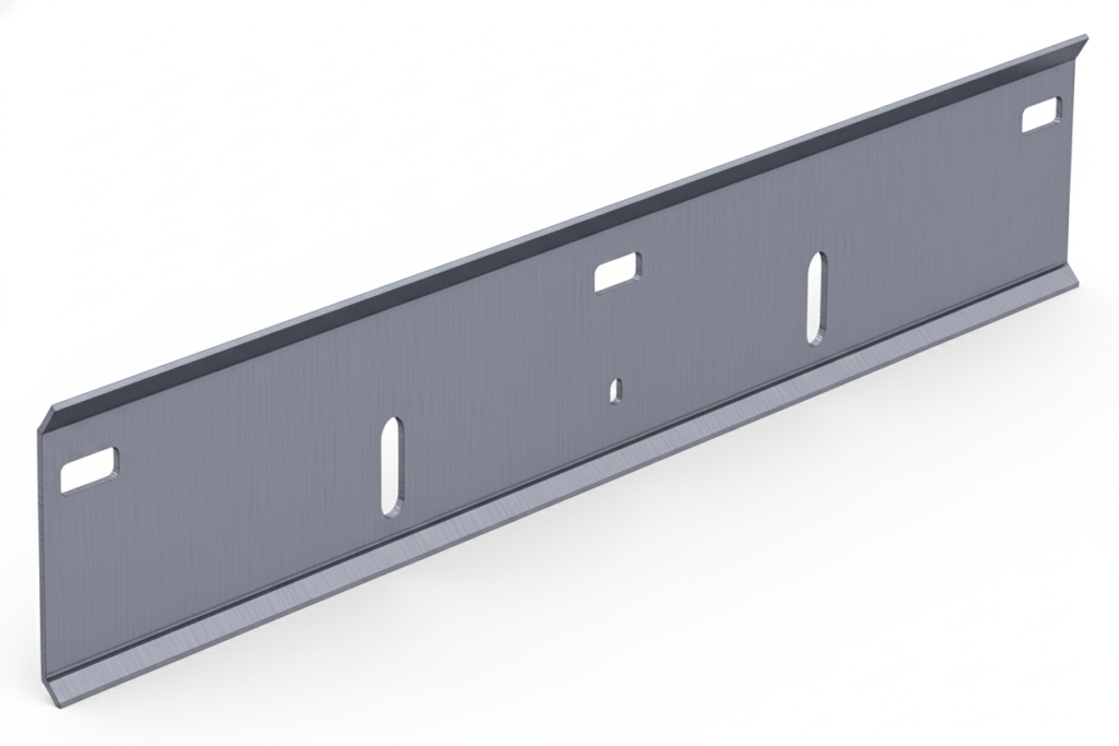 S05WD-1800 wind deflector 05°, 1'800 mm - Solar Warehouse Pte Ltd