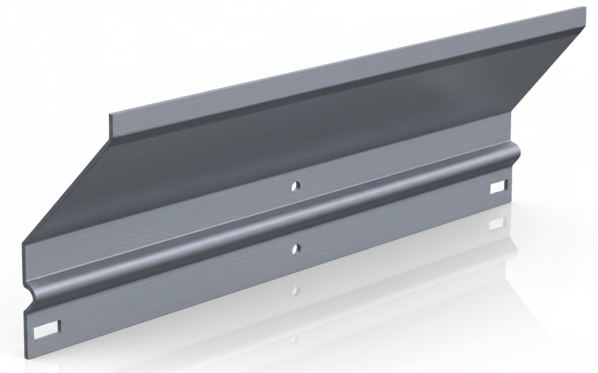 S15WD-2050 wind deflector 15°, 2'050 mm - Solar Warehouse Pte Ltd